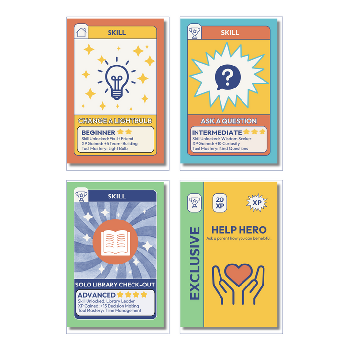 Life Skill Cards – SHOP DAYS WITH GREY – Inviting Play Into Your Every Day!